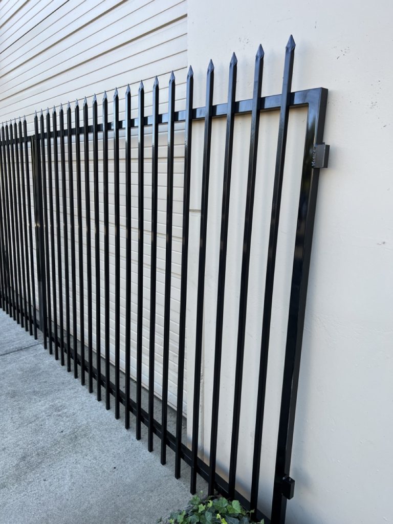 Ornamental Dual Swing Basic Gate Press Point Spear Top - Ornamental ...