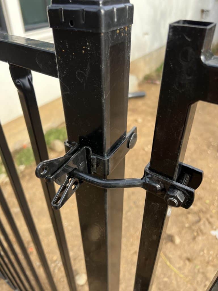 Gate Latch Set Bolt On - Ornamental Fence Products