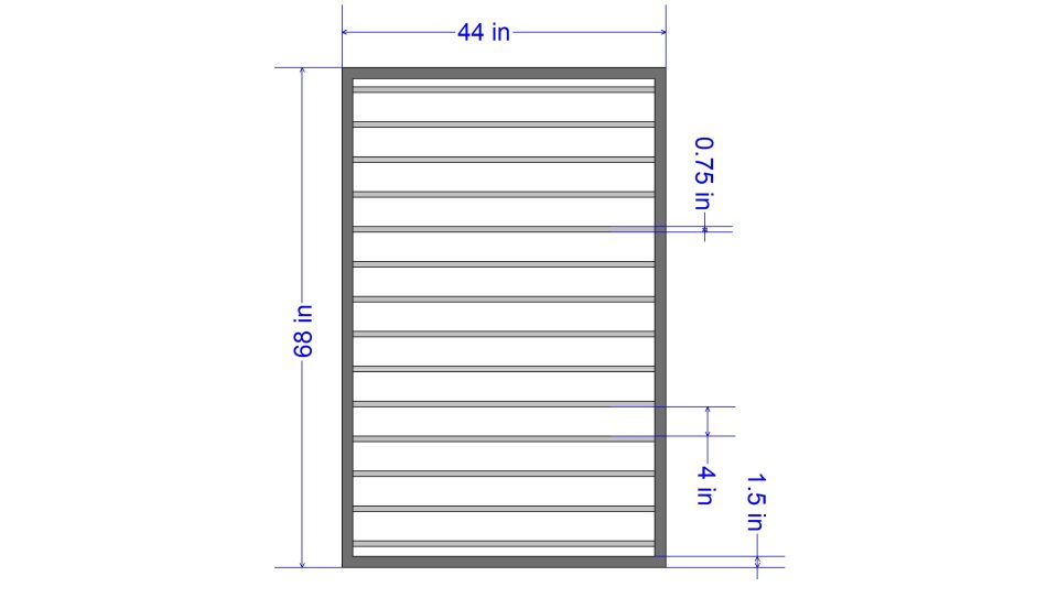 Modern Pedestrian Gate Prefabricated - Ornamental Fence Products