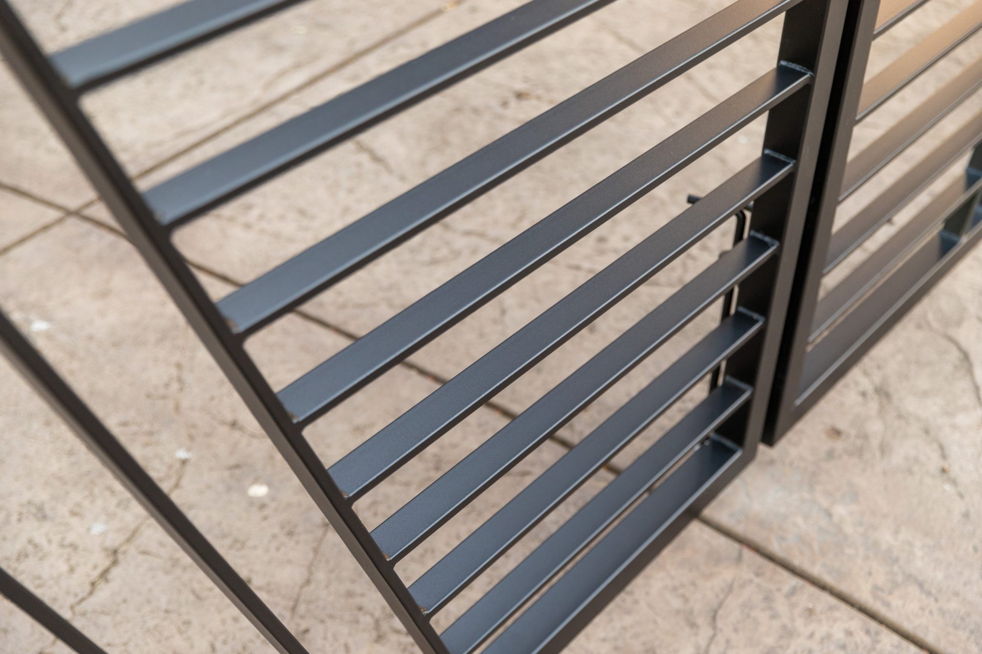 Heidi Modern/Contemporary Dual Swing - Ornamental Fence Products