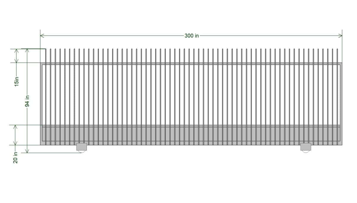 Single Swing and Slide Gates - Ornamental Fence Products